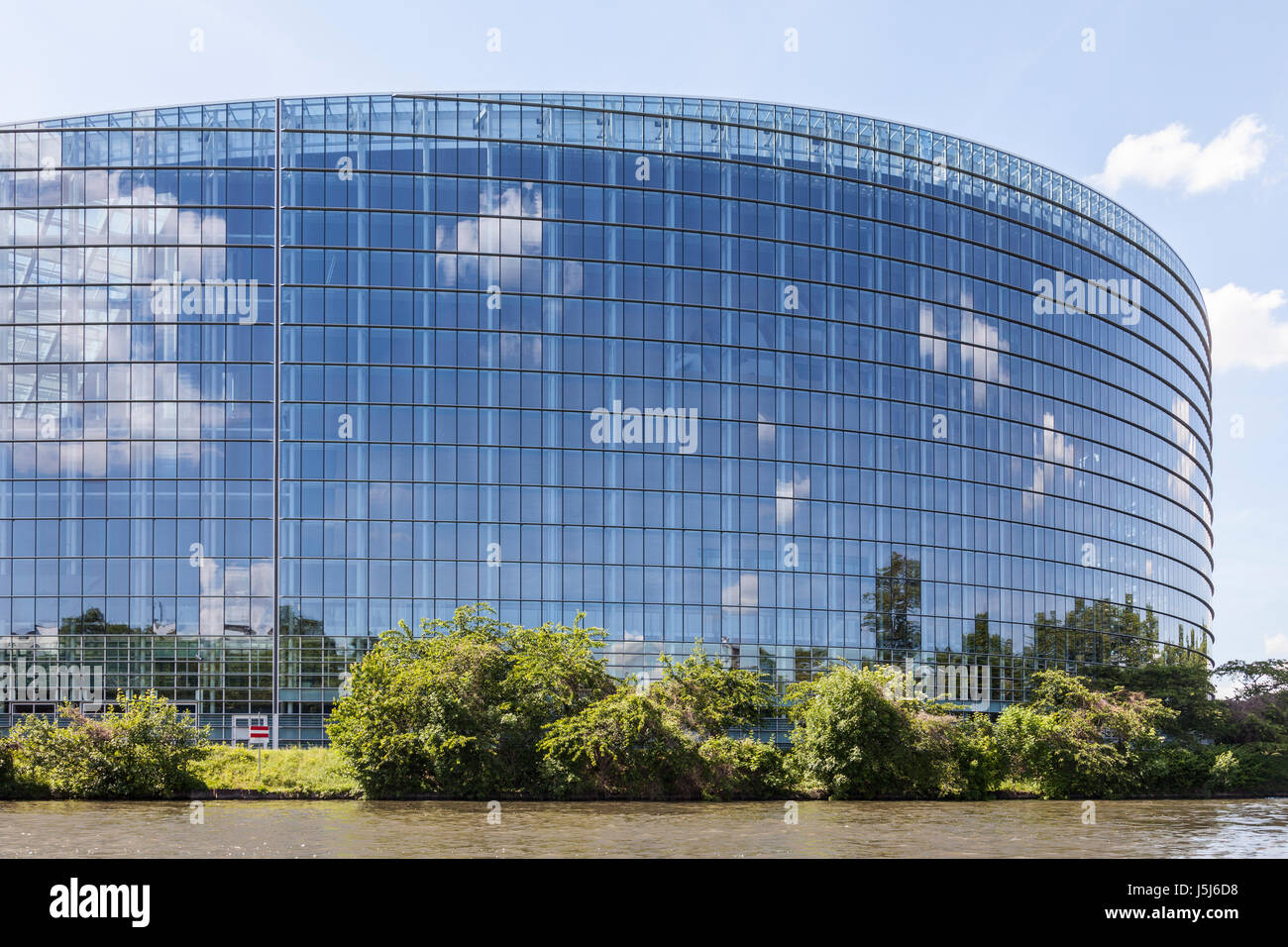 The Louise Weiss Building - European Parliament - Strasbourg, Alsace ...