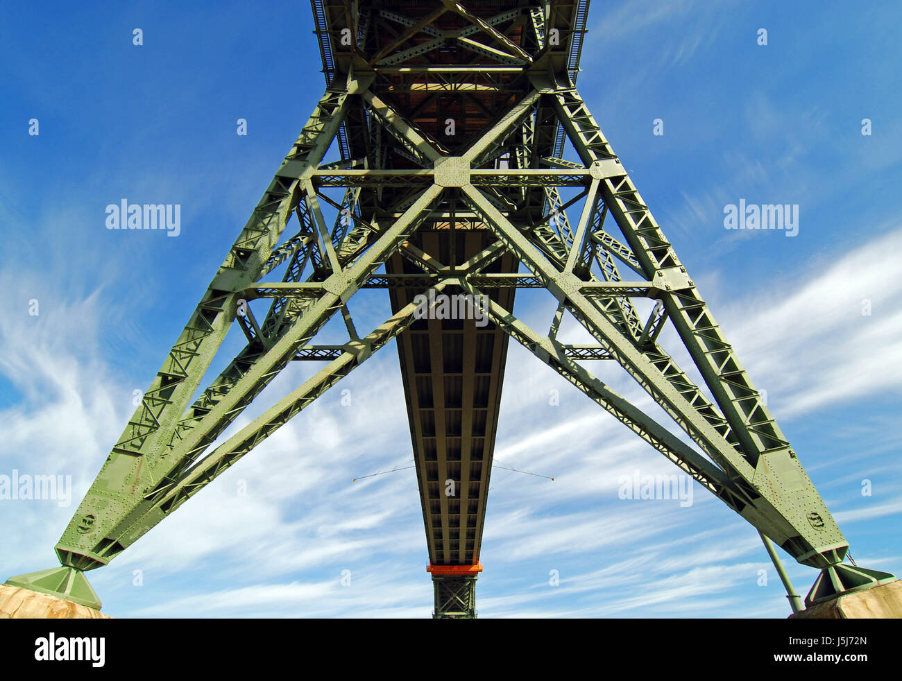 bridge channel steel metal style of construction architecture ...