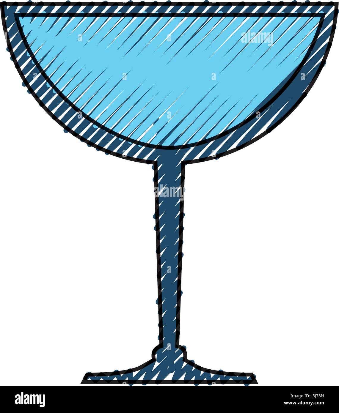 Cocktail glass cup Stock Vector Image & Art - Alamy