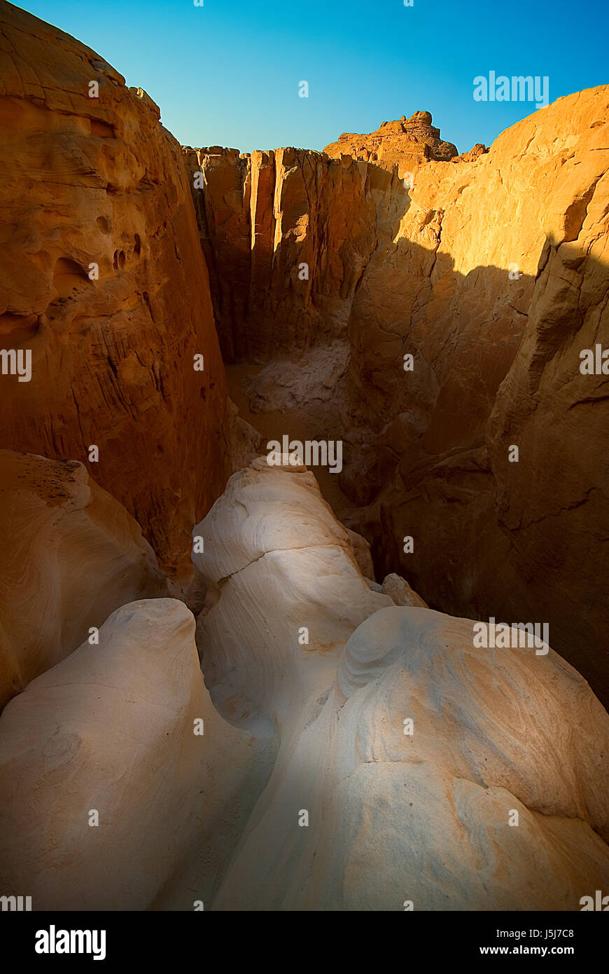 desert wasteland rock egypt sparse stinted mountain stones white canyon ...