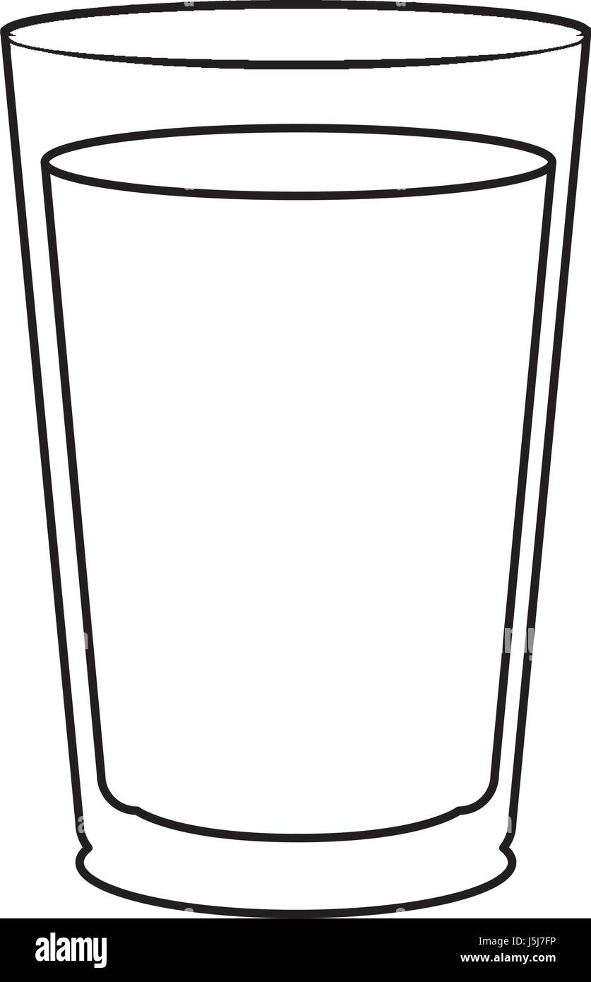 Glass cup isolated Stock Vector Image & Art - Alamy