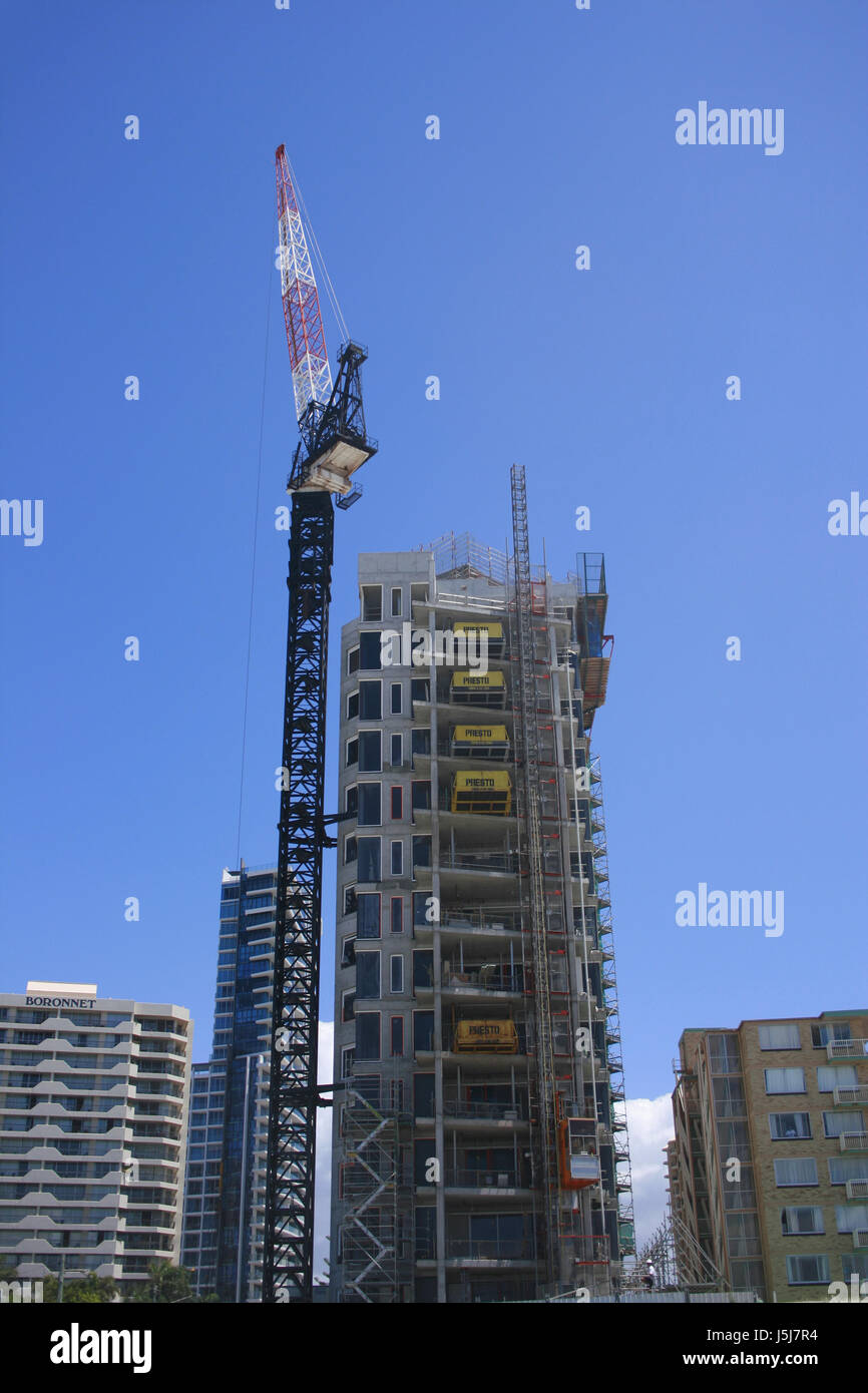 blue tower build house multistory building multistorey building multi ...