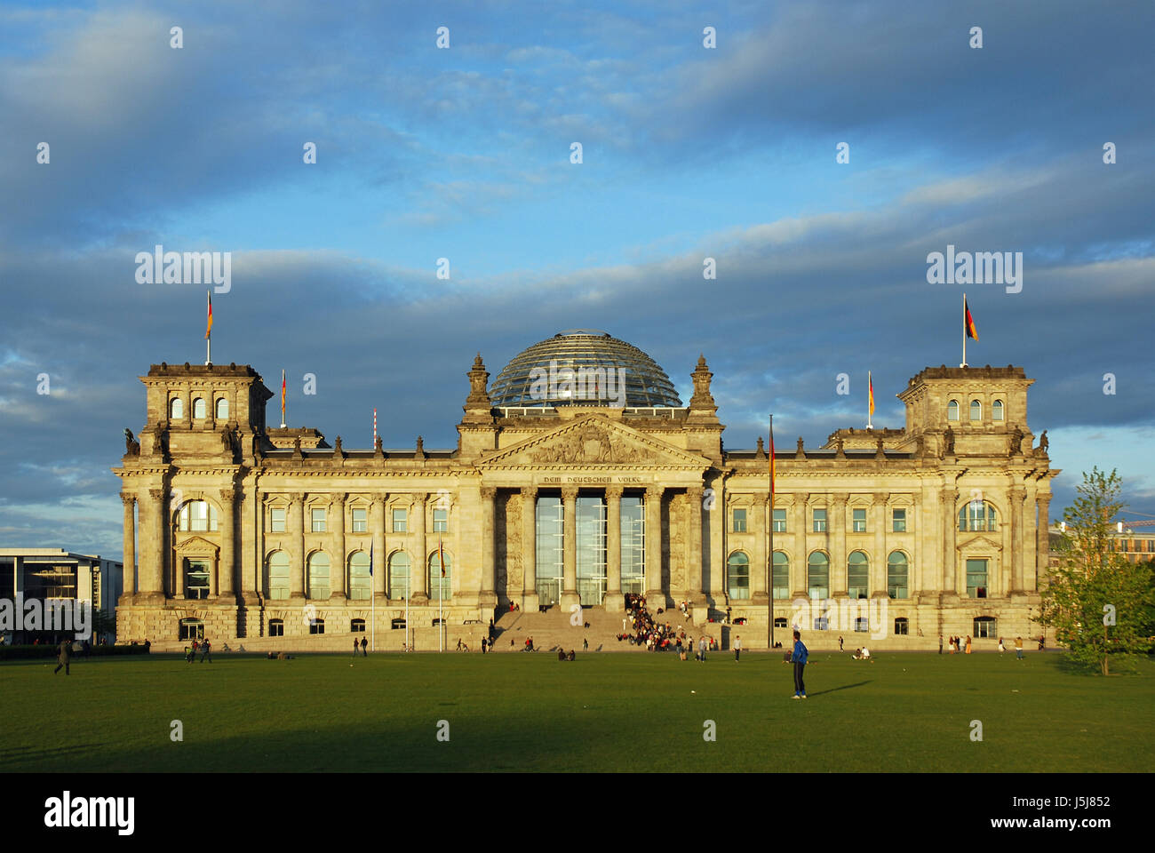 dome berlin germany german federal republic capital parliament style of ...