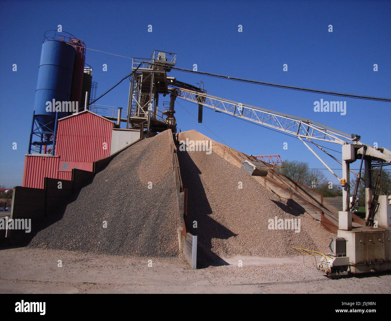 industry gravel logistics construction industry conveyer belt building ...