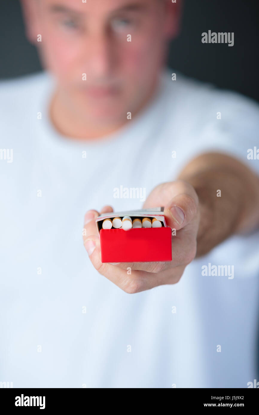 the bad health influence Stock Photo - Alamy