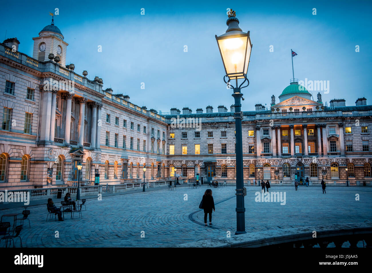 Somerset House London Stock Photo - Alamy