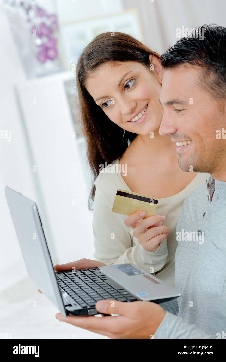 buying something in the internet Stock Photo - Alamy