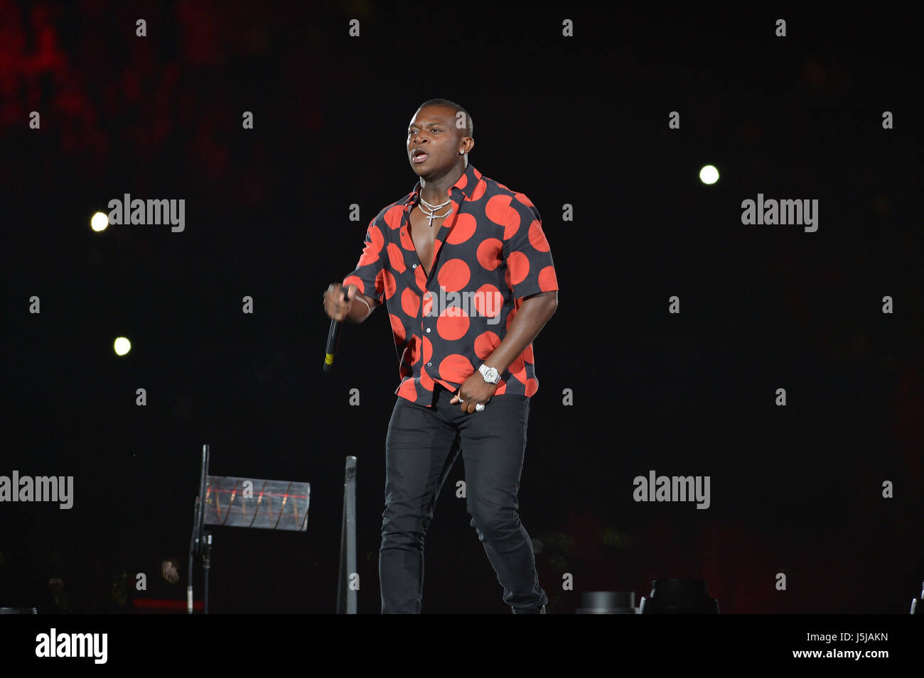 Rapper O.T. Genasis performing live onstage at the American Airlines ...