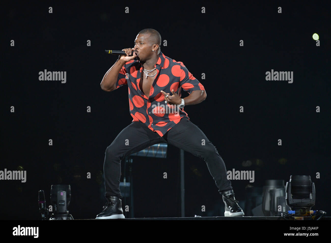 Rapper O.T. Genasis performing live onstage at the American Airlines ...