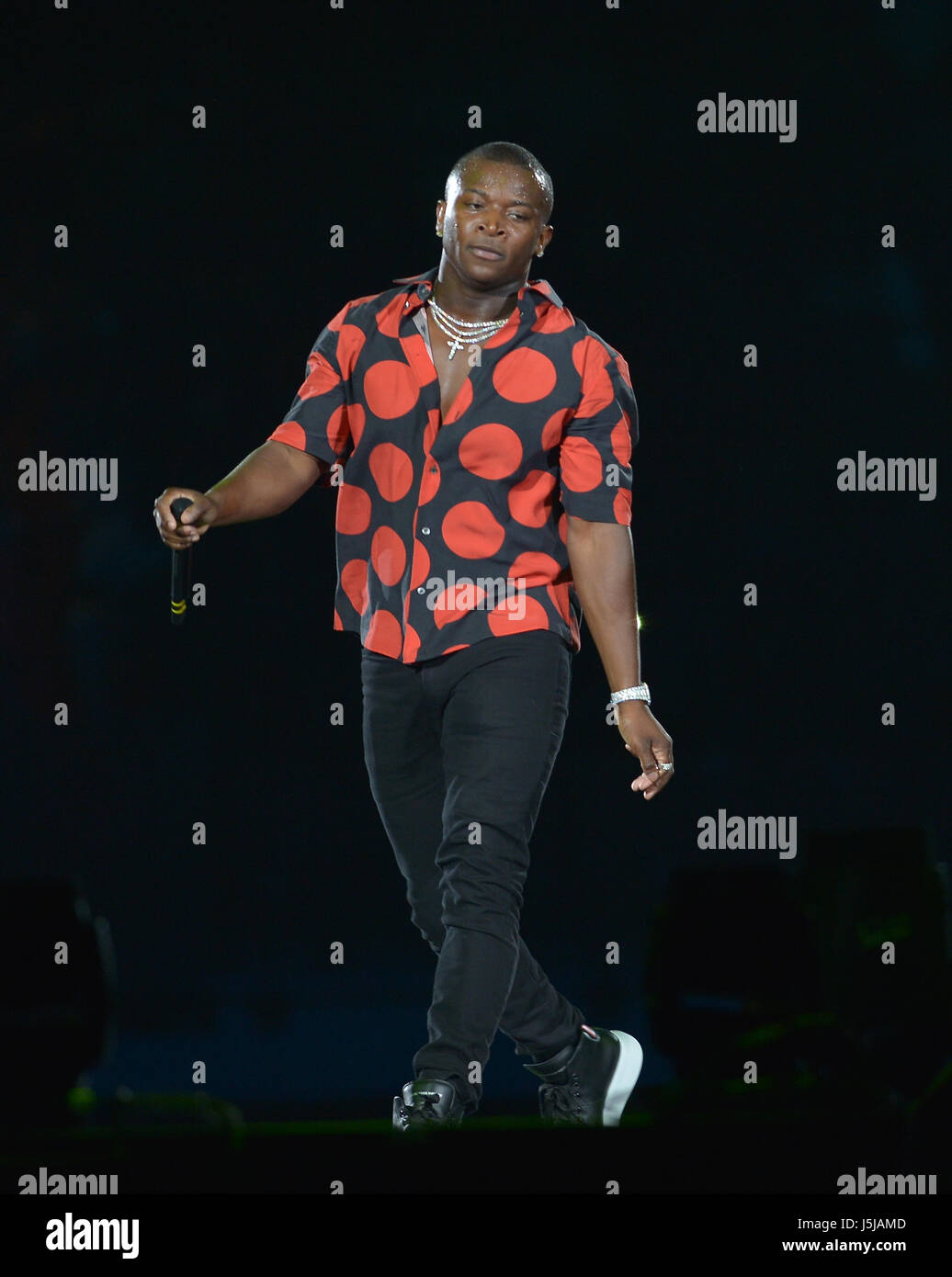 Rapper O.T. Genasis performing live onstage at the American Airlines ...