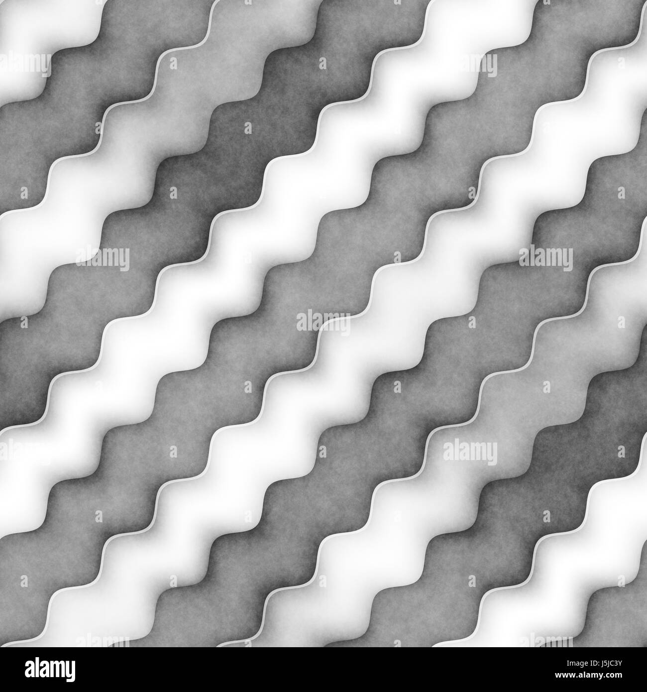 Raster Seamless Greyscale Texture. Gradient Wavy Lines Pattern. Subtle ...