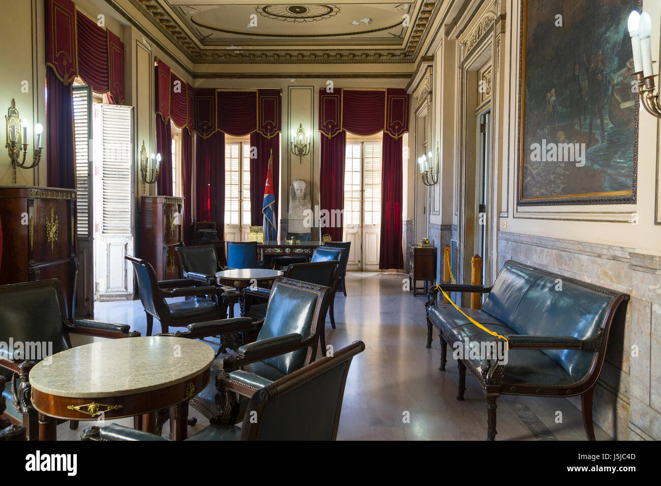 Presidential office, Revolution Museum, Havana, Cuba Stock Photo - Alamy