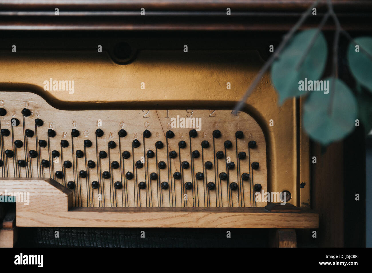 Piano tuning block Stock Photo - Alamy
