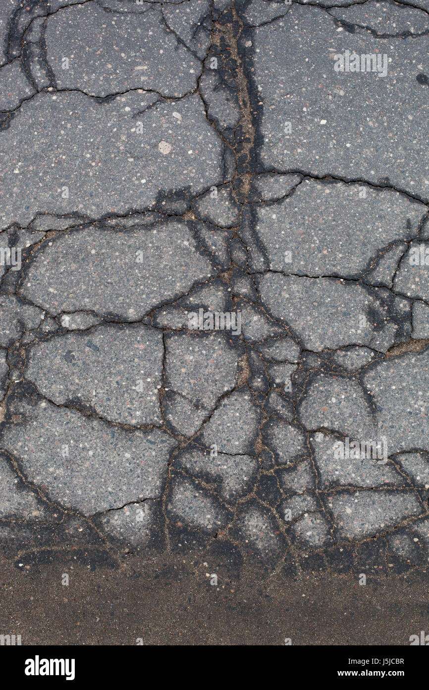 Bad condition road for cars Stock Photo - Alamy