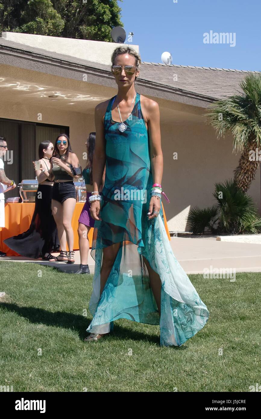 Victoria Hervey at Katy Perry party at Coachella Featuring: Victoria ...