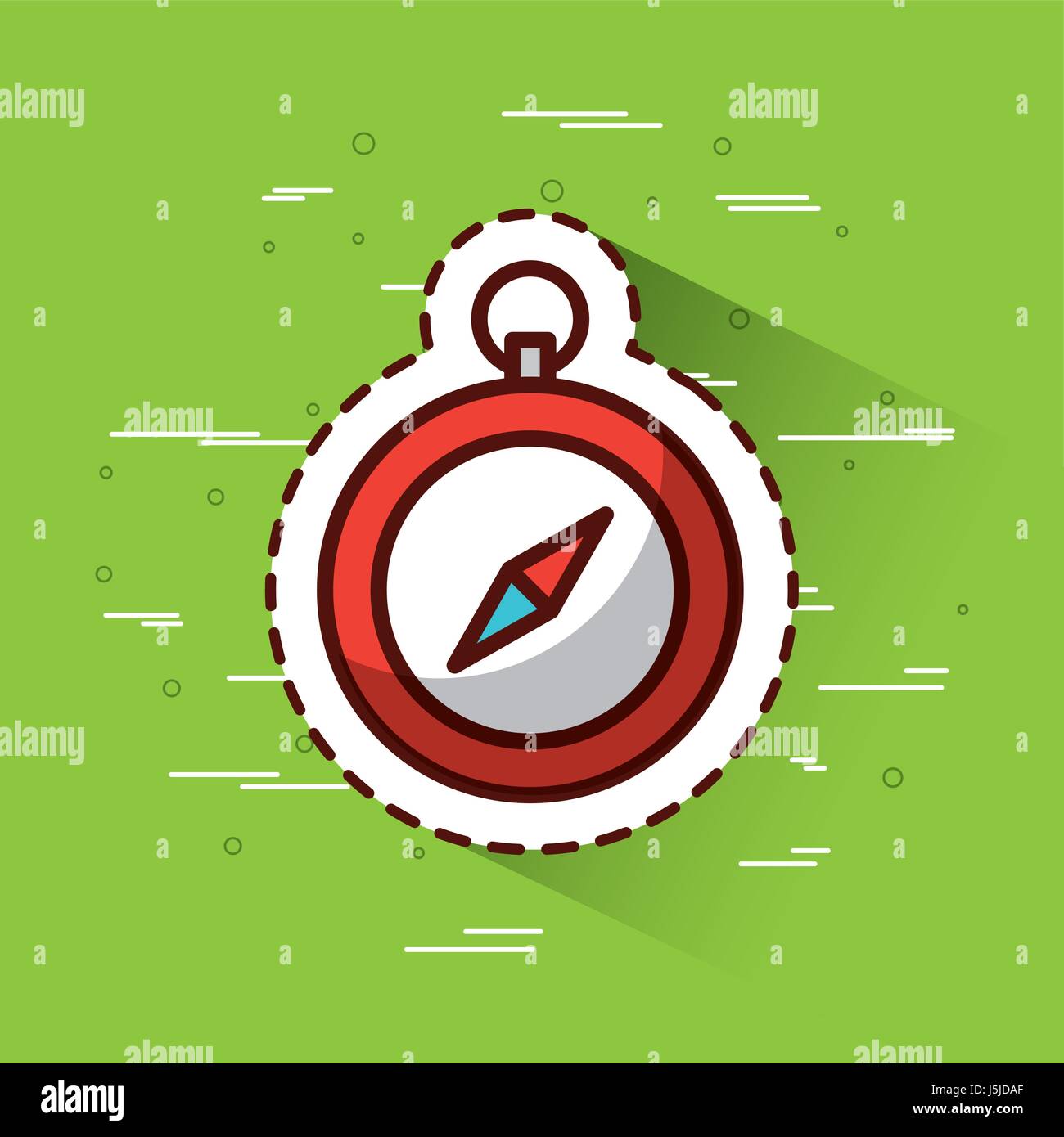 compass over green background icon image Stock Vector Image & Art - Alamy