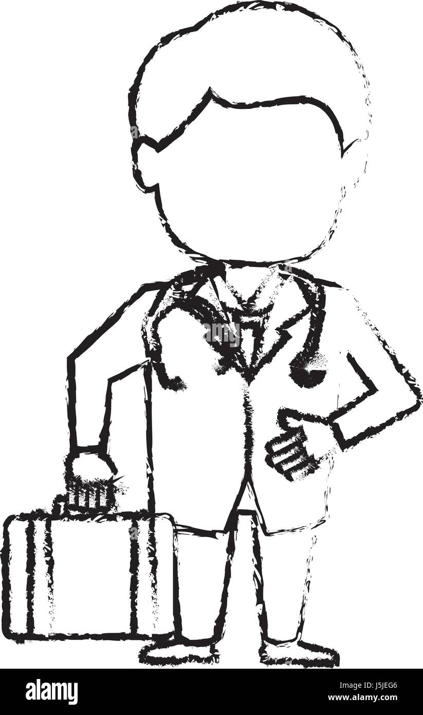 Male doctor avatar character Stock Vector Image & Art - Alamy