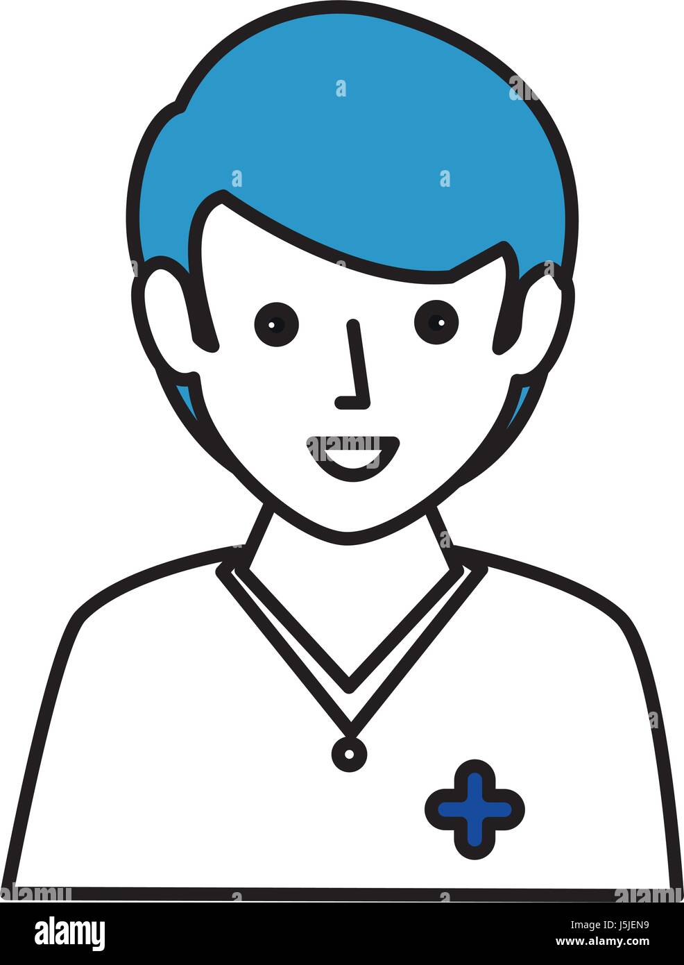 Male doctor avatar character Stock Vector Image & Art - Alamy