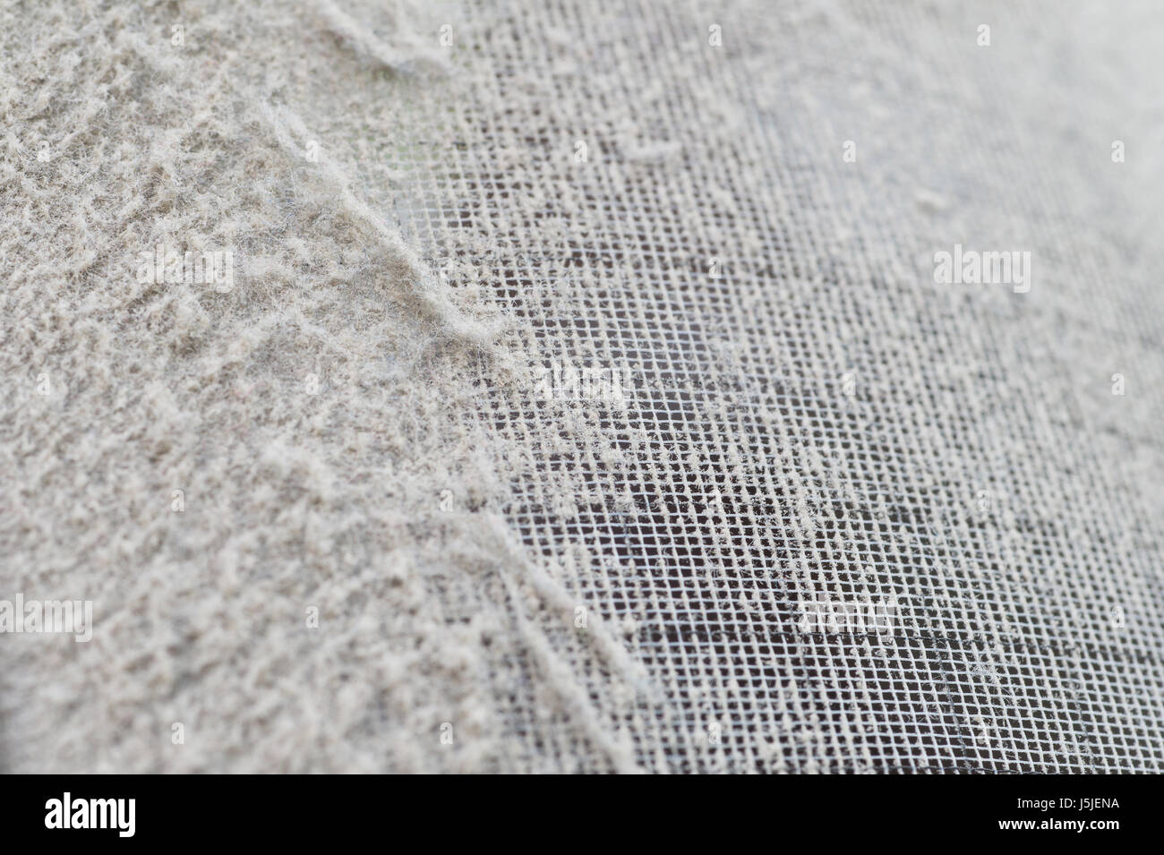 Close up very dirty air conditioner filter Stock Photo - Alamy