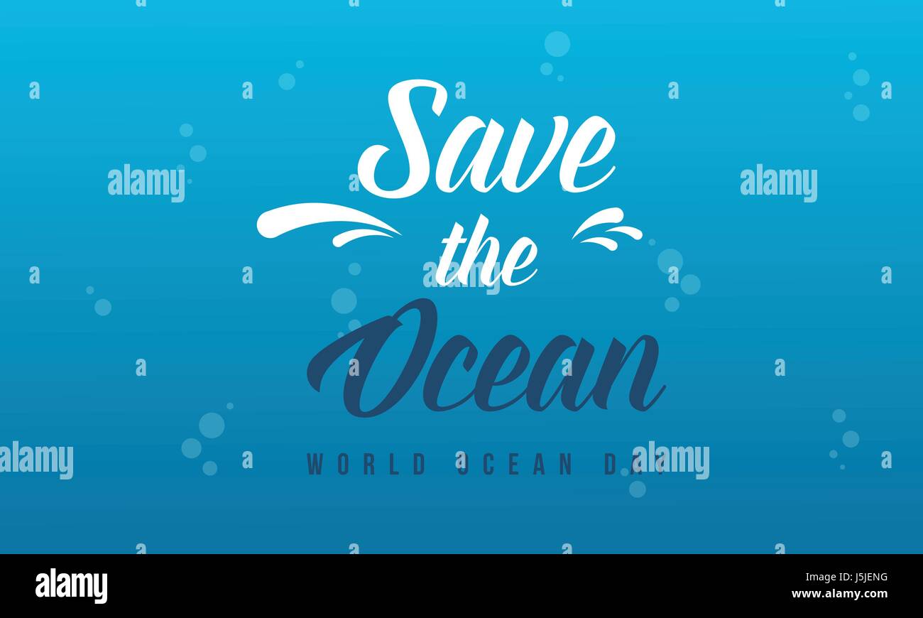 Background for save the ocean style Stock Vector Image & Art - Alamy