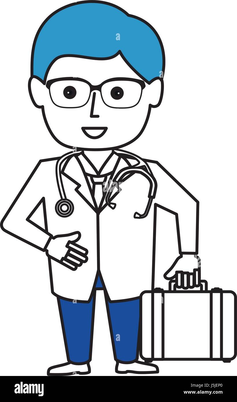 Male doctor avatar character Stock Vector Image & Art - Alamy