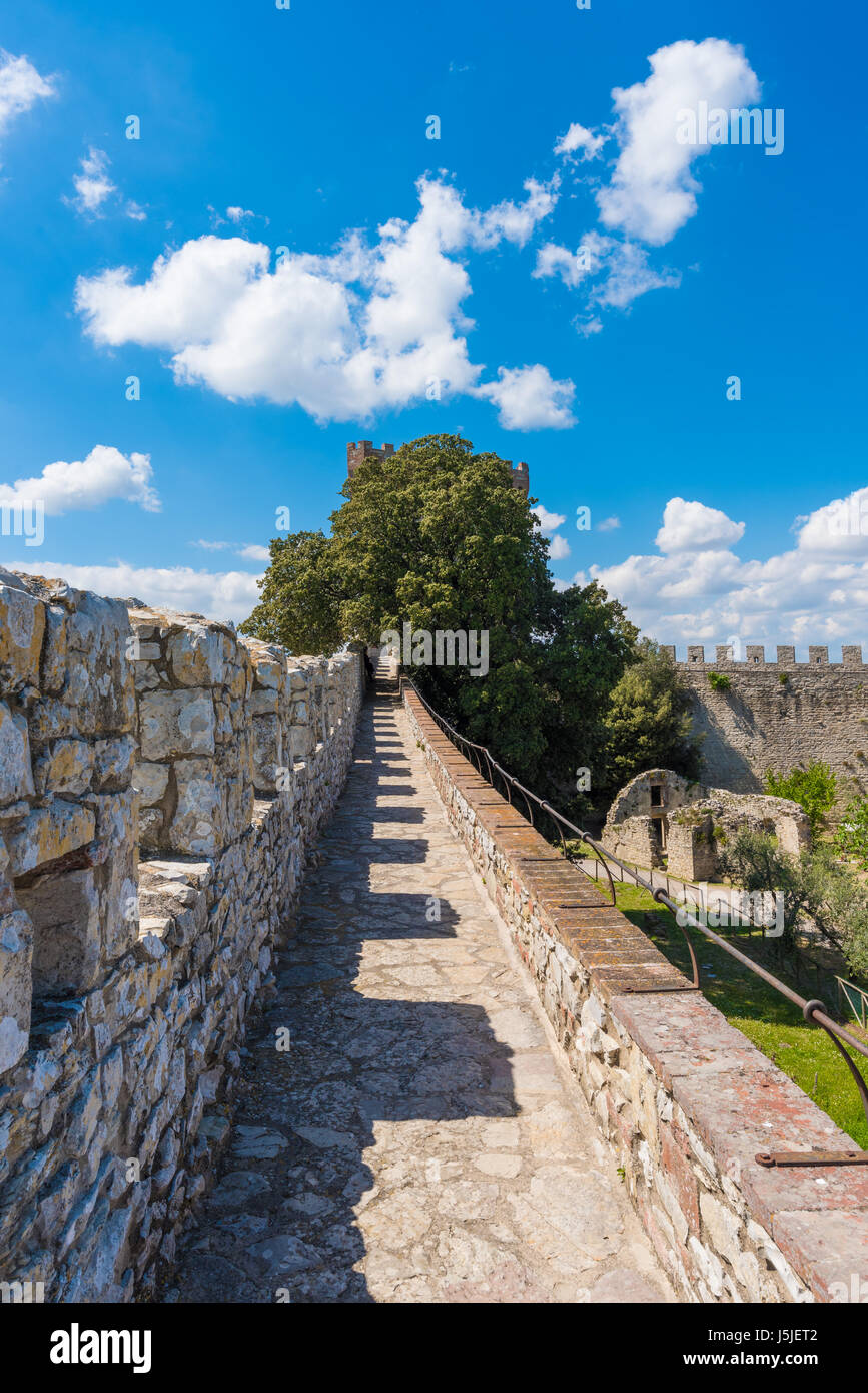 Castiglione Del Lago, Italy - A medieval town with a big castle in ...