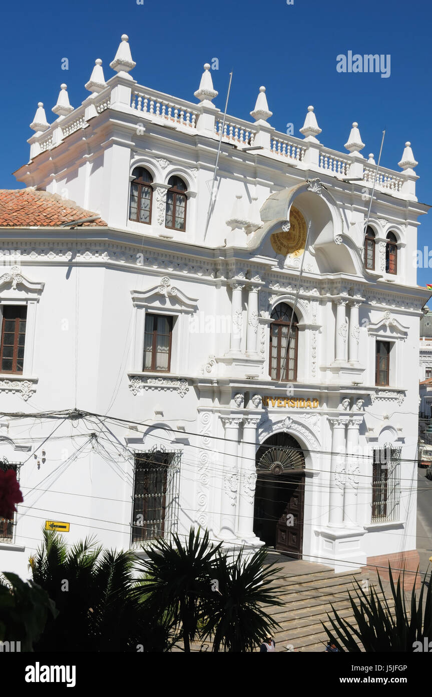 The capital city of Bolivia - Sucre has a rich colonial heritage ...
