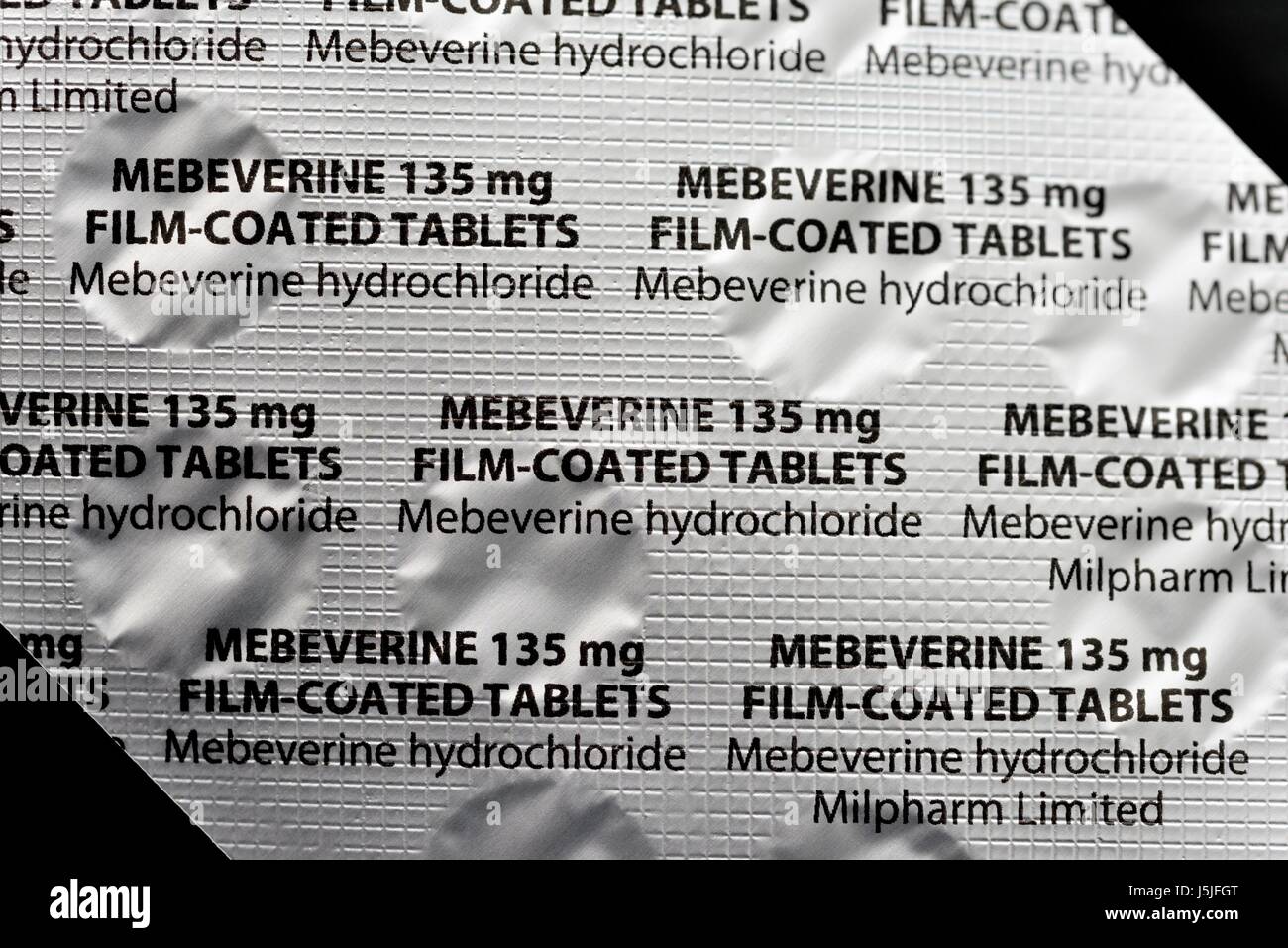 Mebeverine 135mg hi-res stock photography and images - Alamy