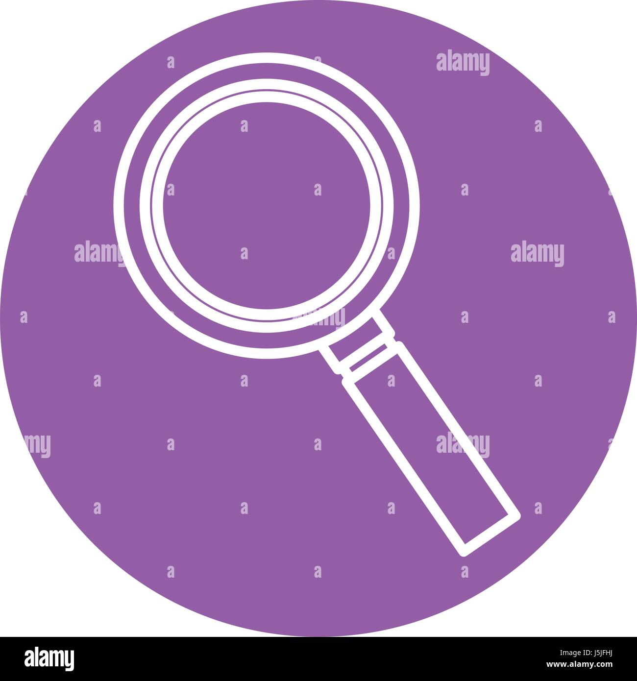 search magnifying glass icon Stock Vector Image & Art - Alamy