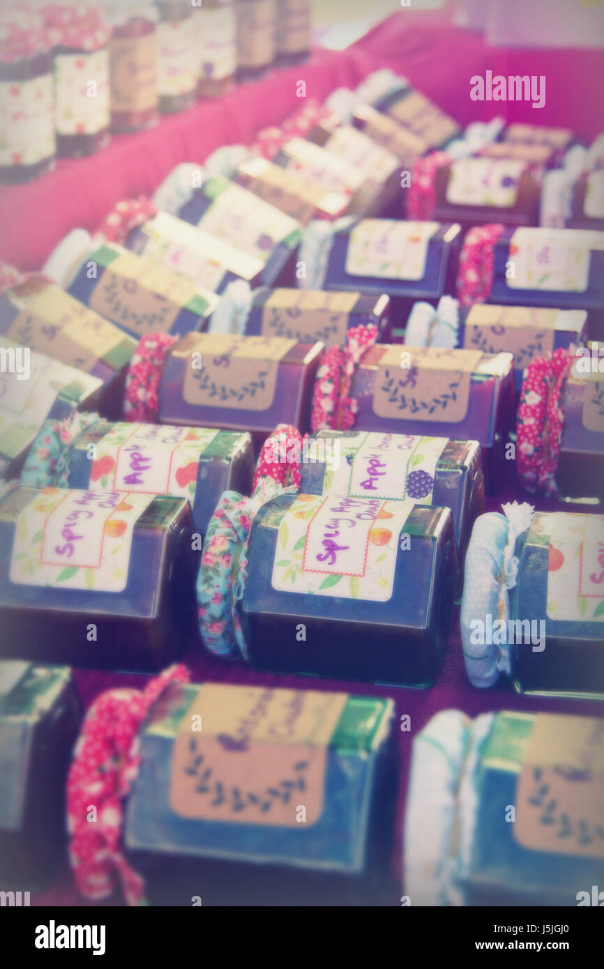 Home made jam stall hi-res stock photography and images - Alamy
