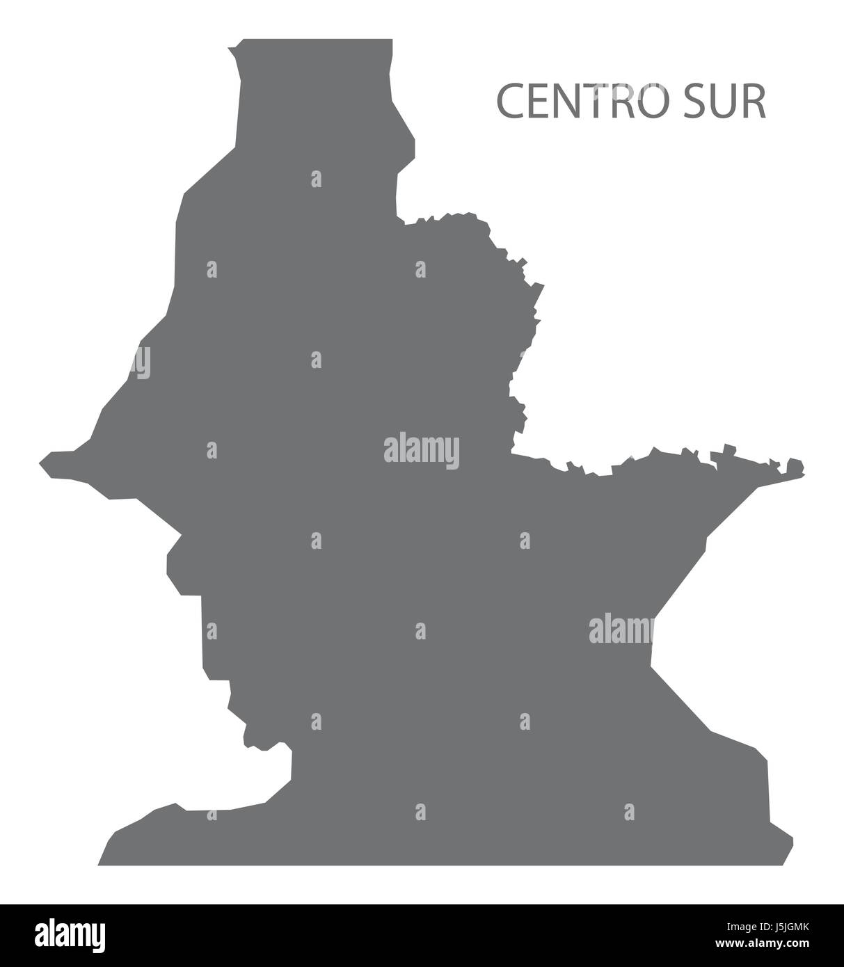 Map of centro sur hi-res stock photography and images - Alamy