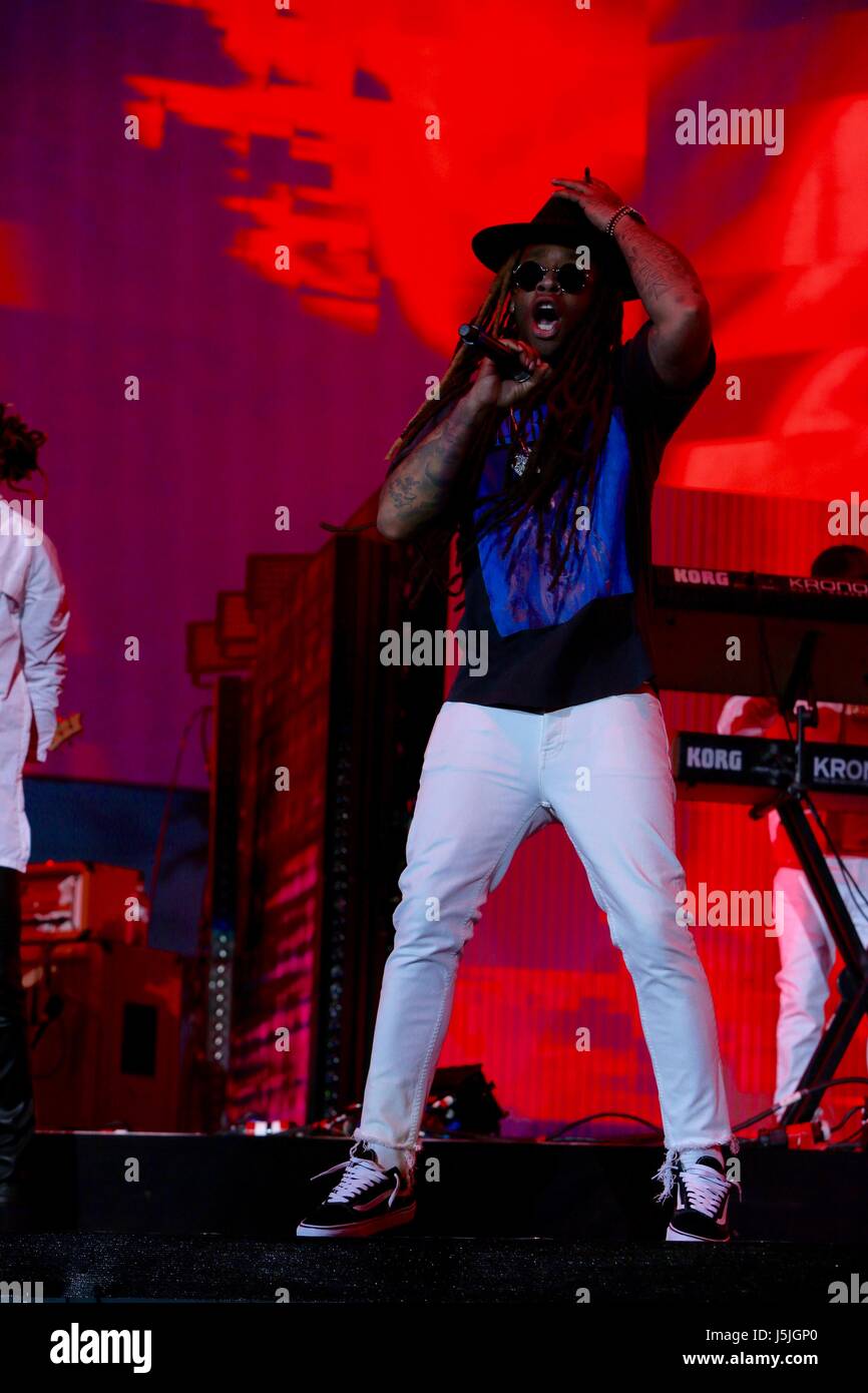 Future seen performing at Coachella weekend 1 day 2 also seen ...