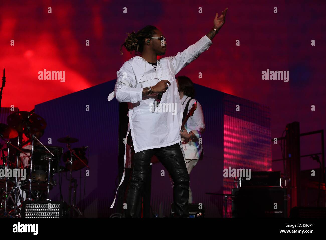 Future seen performing at Coachella weekend 1 day 2 also seen ...