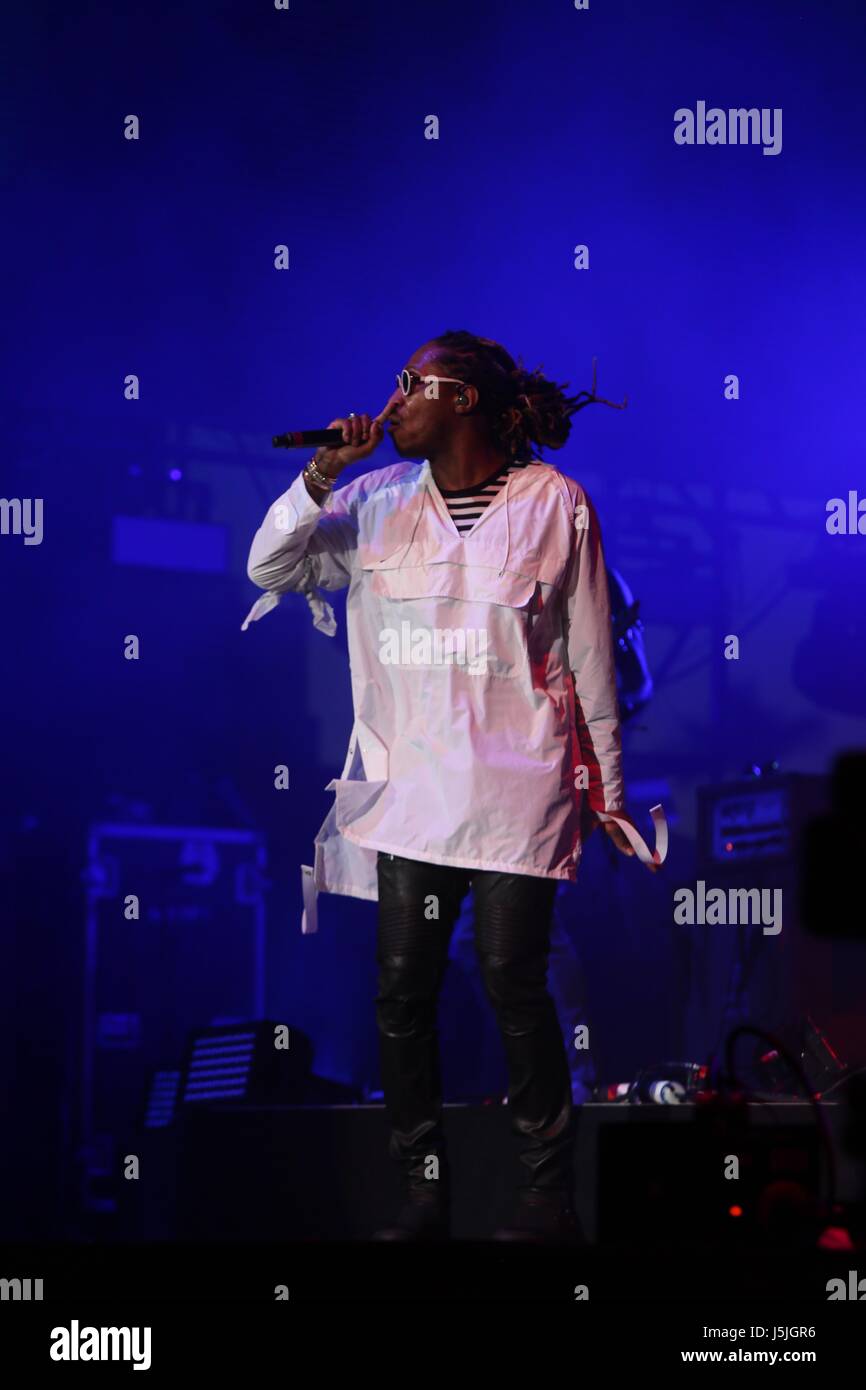 Future seen performing at Coachella weekend 1 day 2 also seen ...