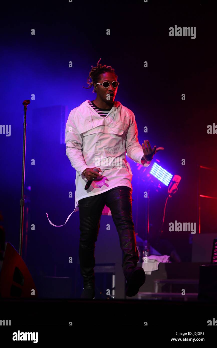 Future seen performing at Coachella weekend 1 day 2 also seen ...