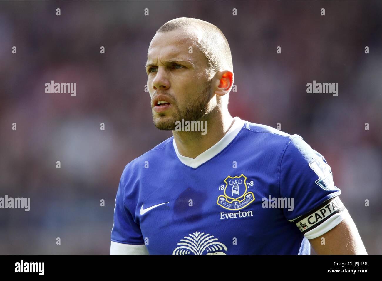 JOHN HEITINGA EVERTON FC STADIUM OF LIGHT SUNDERLAND ENGLAND 20 April ...