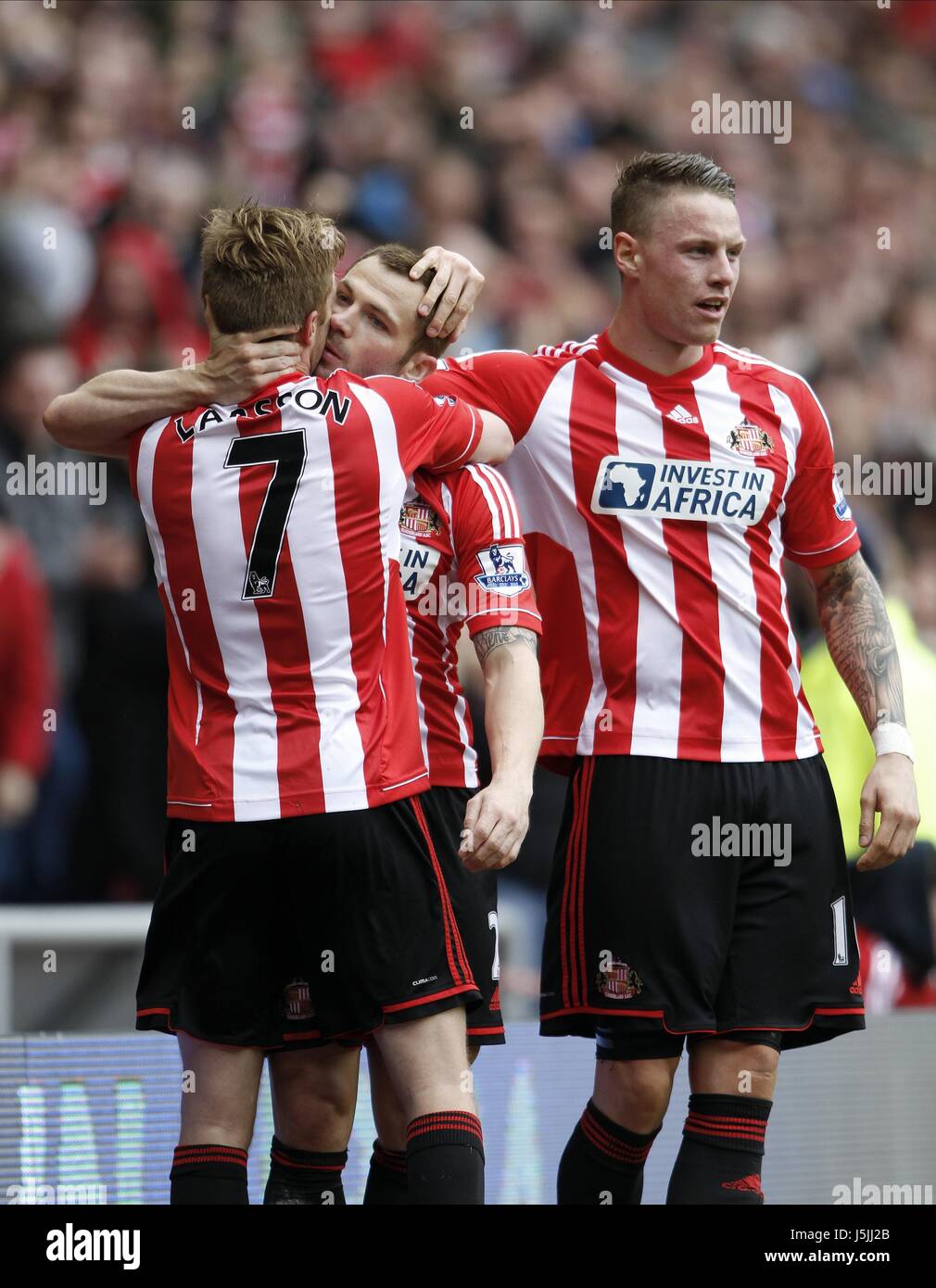 SEBASTIAN LARSSON & PHIL BARDS SUNDERLAND V SOUTHAMPTON STADIUM OF ...