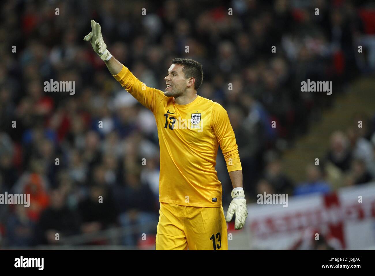 BEN FOSTER ENGLAND WEMBLEY STADIUM LONDON ENGLAND 29 May 2013 Stock ...