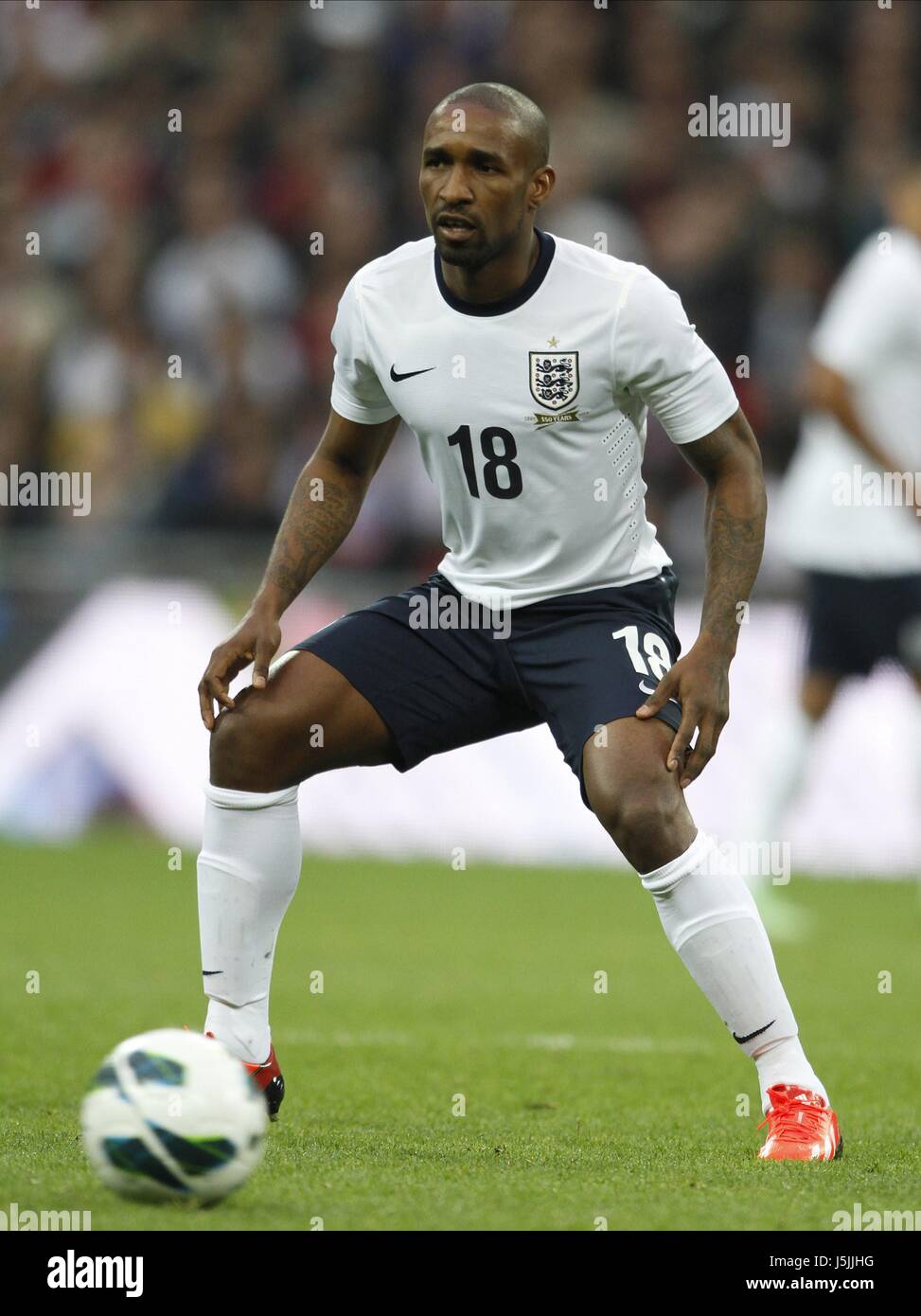 JERMAIN DEFOE ENGLAND WEMBLEY STADIUM LONDON ENGLAND 29 May 2013 Stock ...