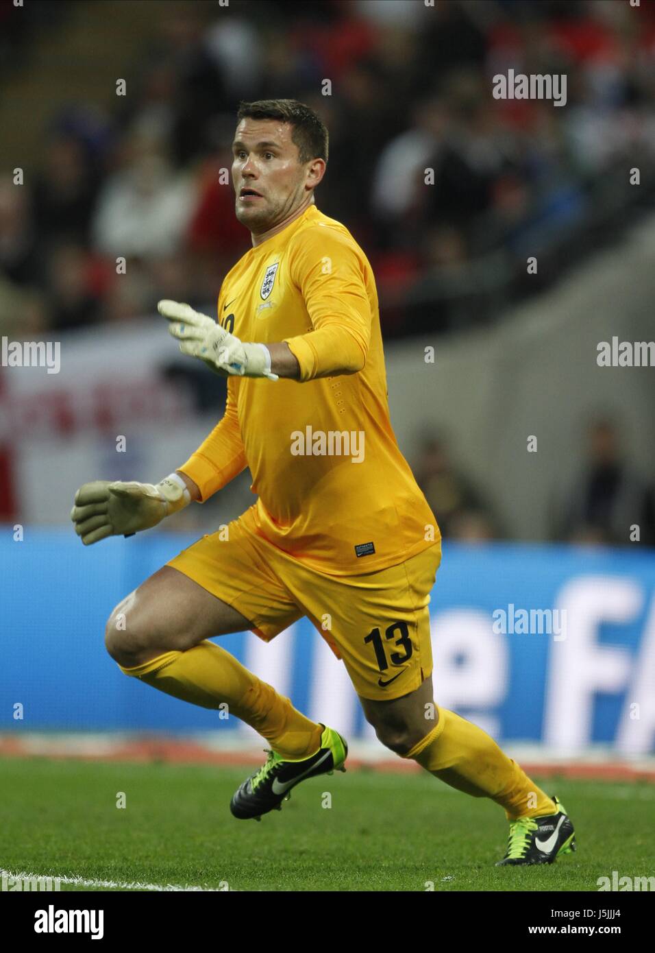 BEN FOSTER ENGLAND WEMBLEY STADIUM LONDON ENGLAND 29 May 2013 Stock ...