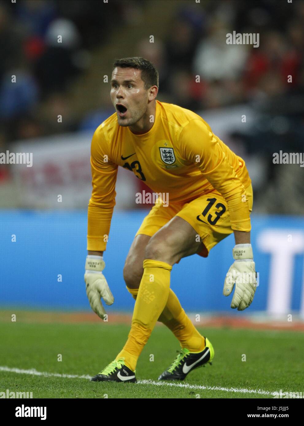 BEN FOSTER ENGLAND WEMBLEY STADIUM LONDON ENGLAND 29 May 2013 Stock ...