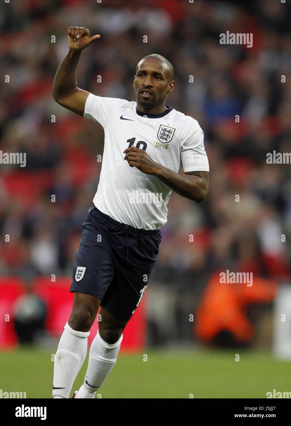 JERMAIN DEFOE ENGLAND WEMBLEY STADIUM LONDON ENGLAND 29 May 2013 Stock ...