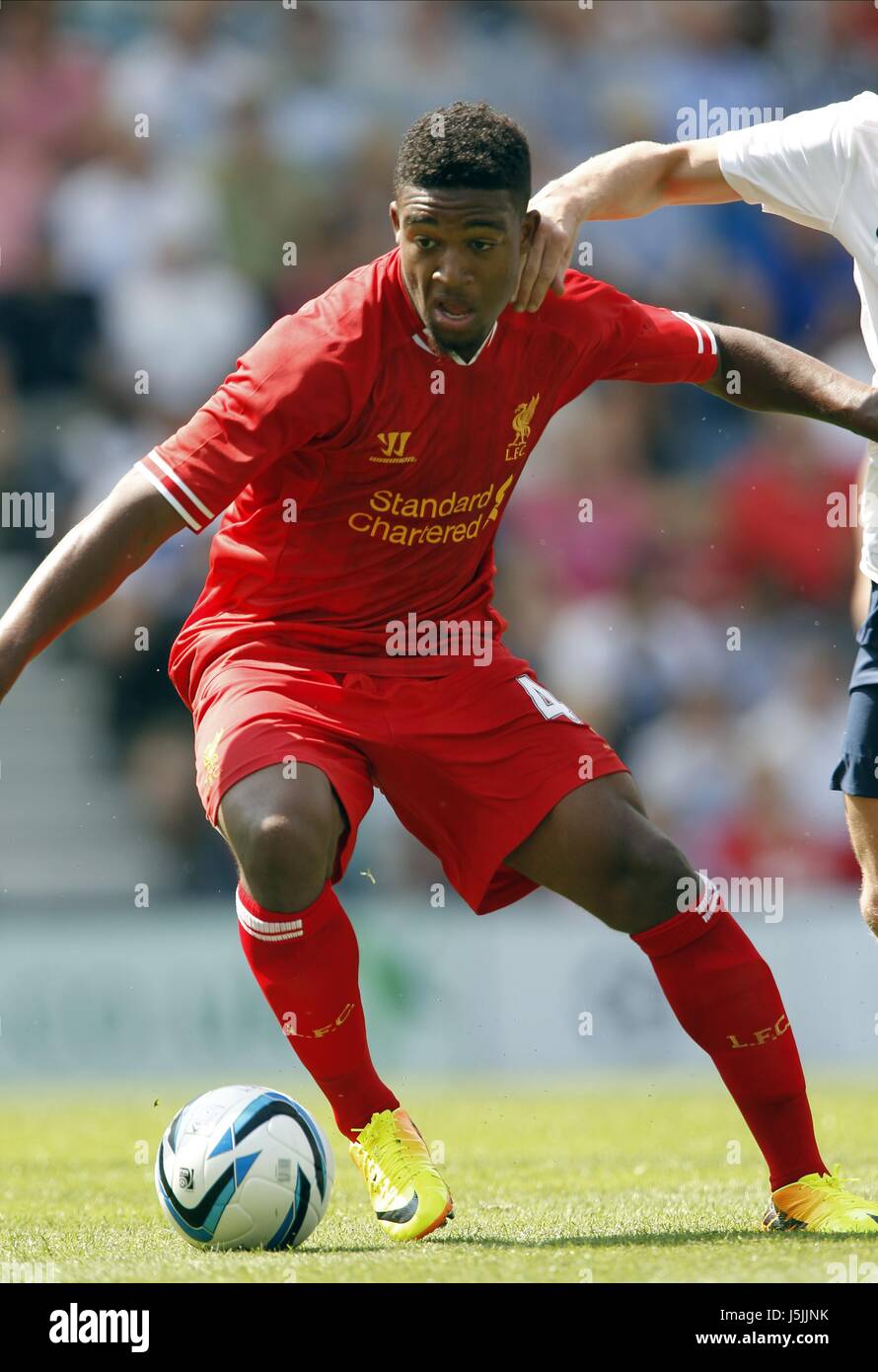 JORDAN IBE LIVERPOOL FC LIVERPOOL FC DEEPDALE PRESTON ENGLAND 13 July ...