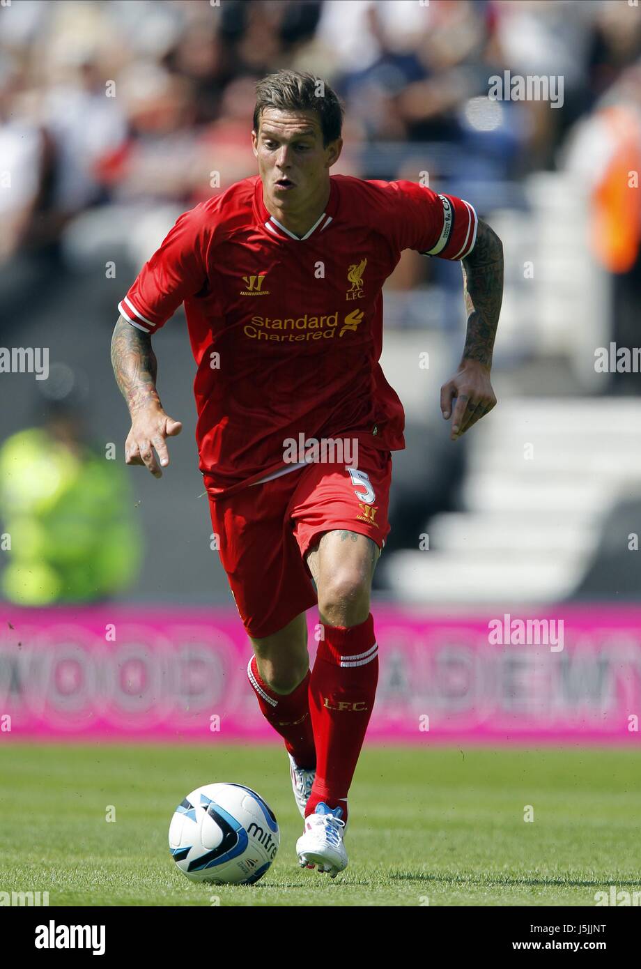 Daniel agger liverpool 2013 hi-res stock photography and images - Alamy
