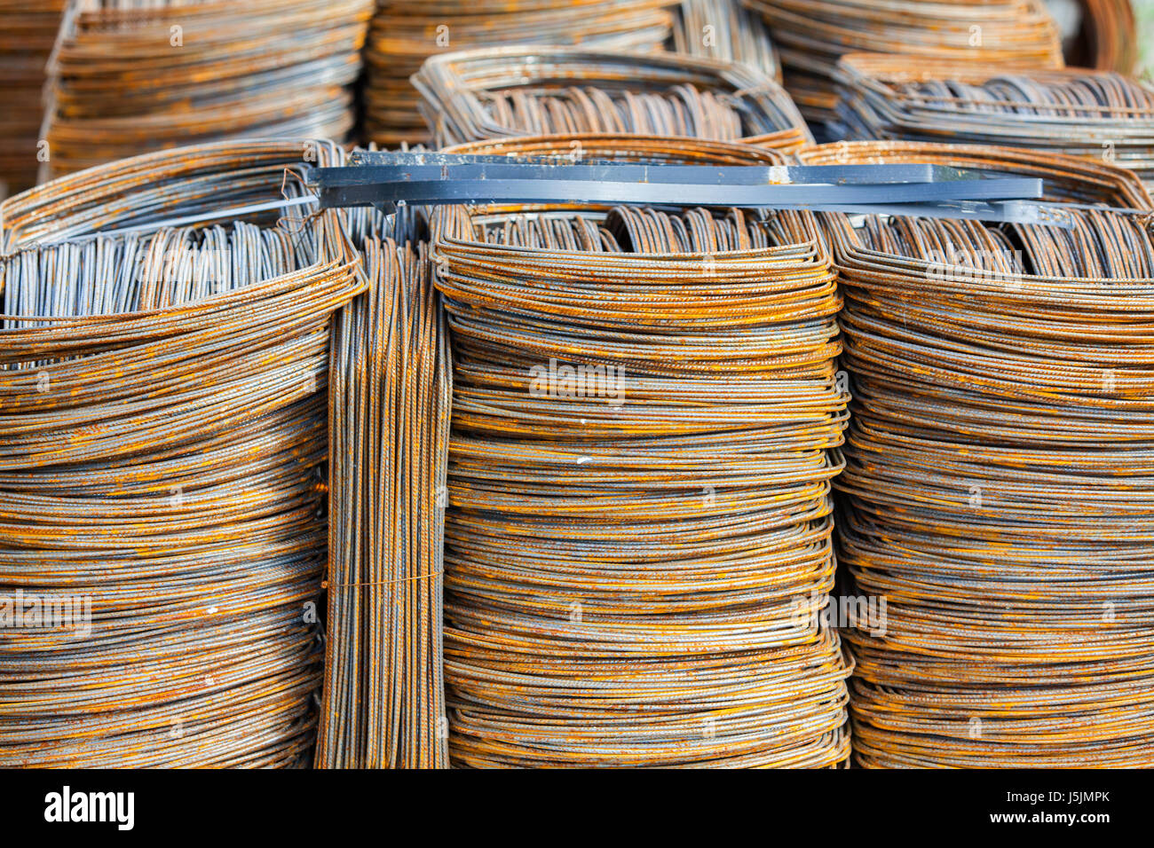 Rusted steel wire roll hi-res stock photography and images - Alamy