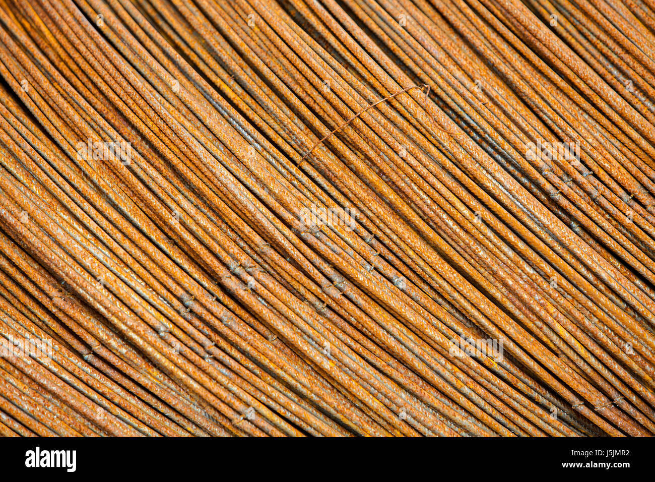Roll of rusty wire Stock Photo - Alamy