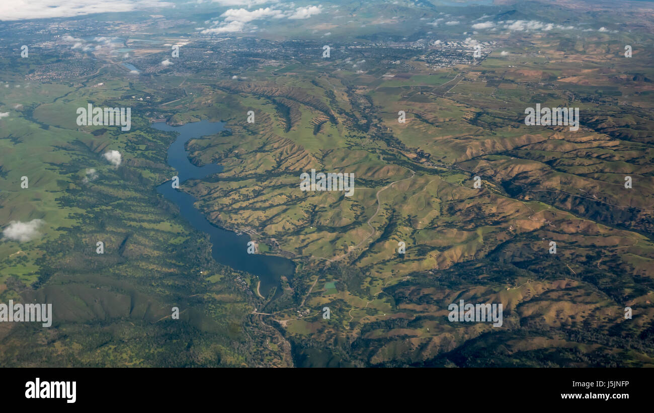 Aerial view look down colorful hi-res stock photography and images - Alamy