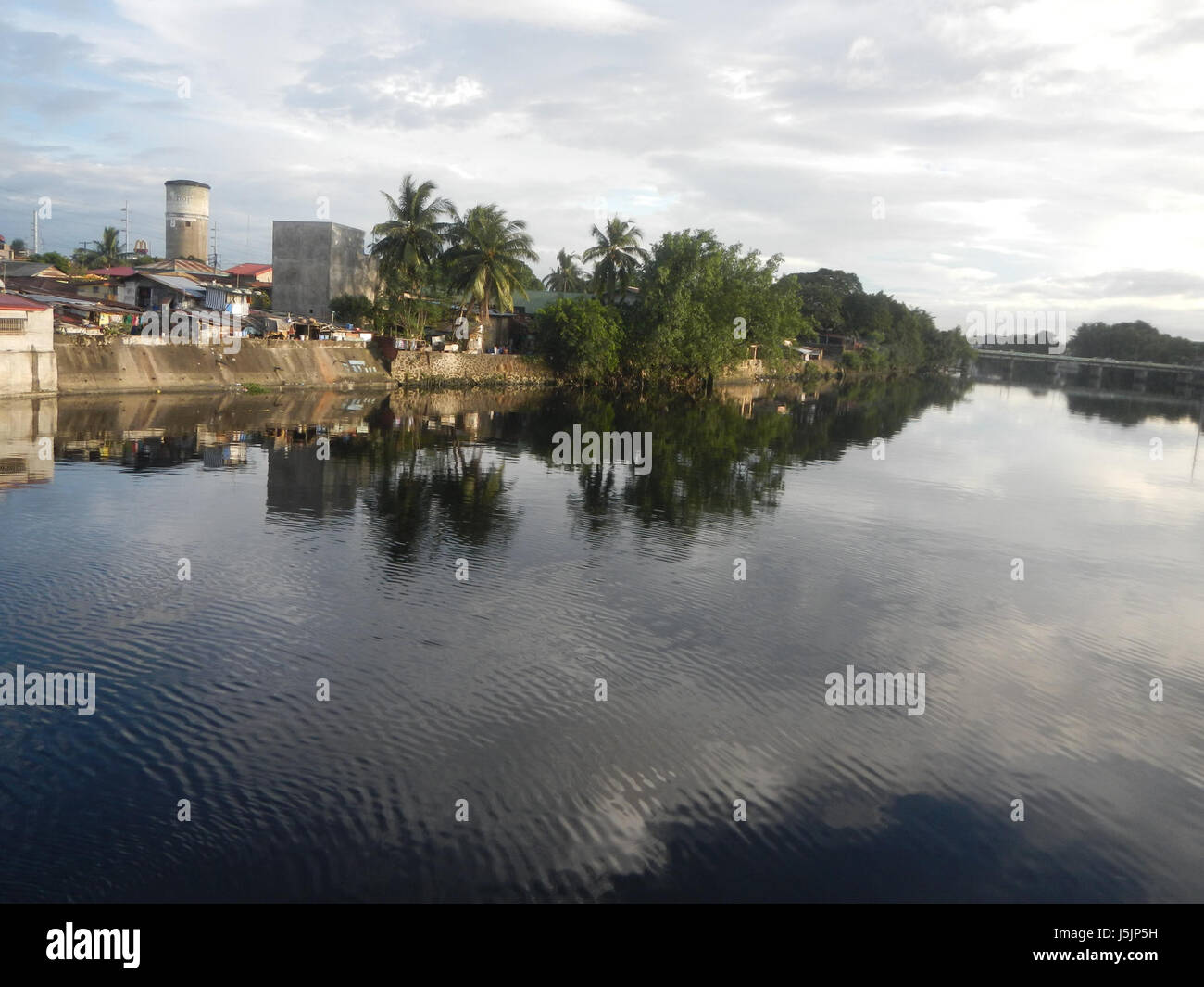 01394 Bocaue River Bridge Sunsets Bocaue Bulacan MacArthur Highway 13 ...