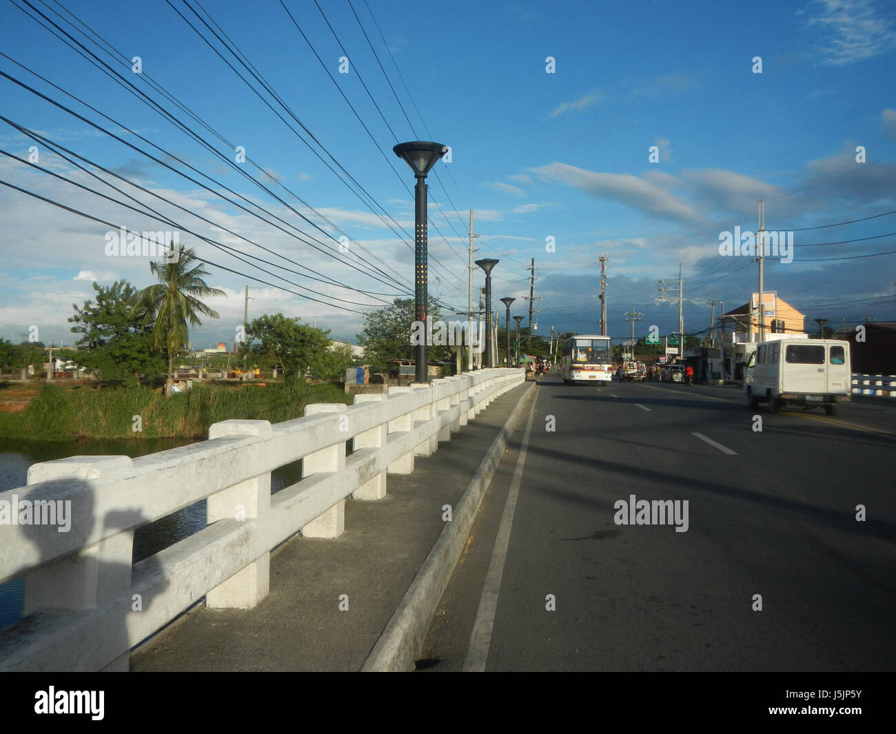 The Bocaue River Bridge, located in Bocaue, Bulacan, Philippines ...