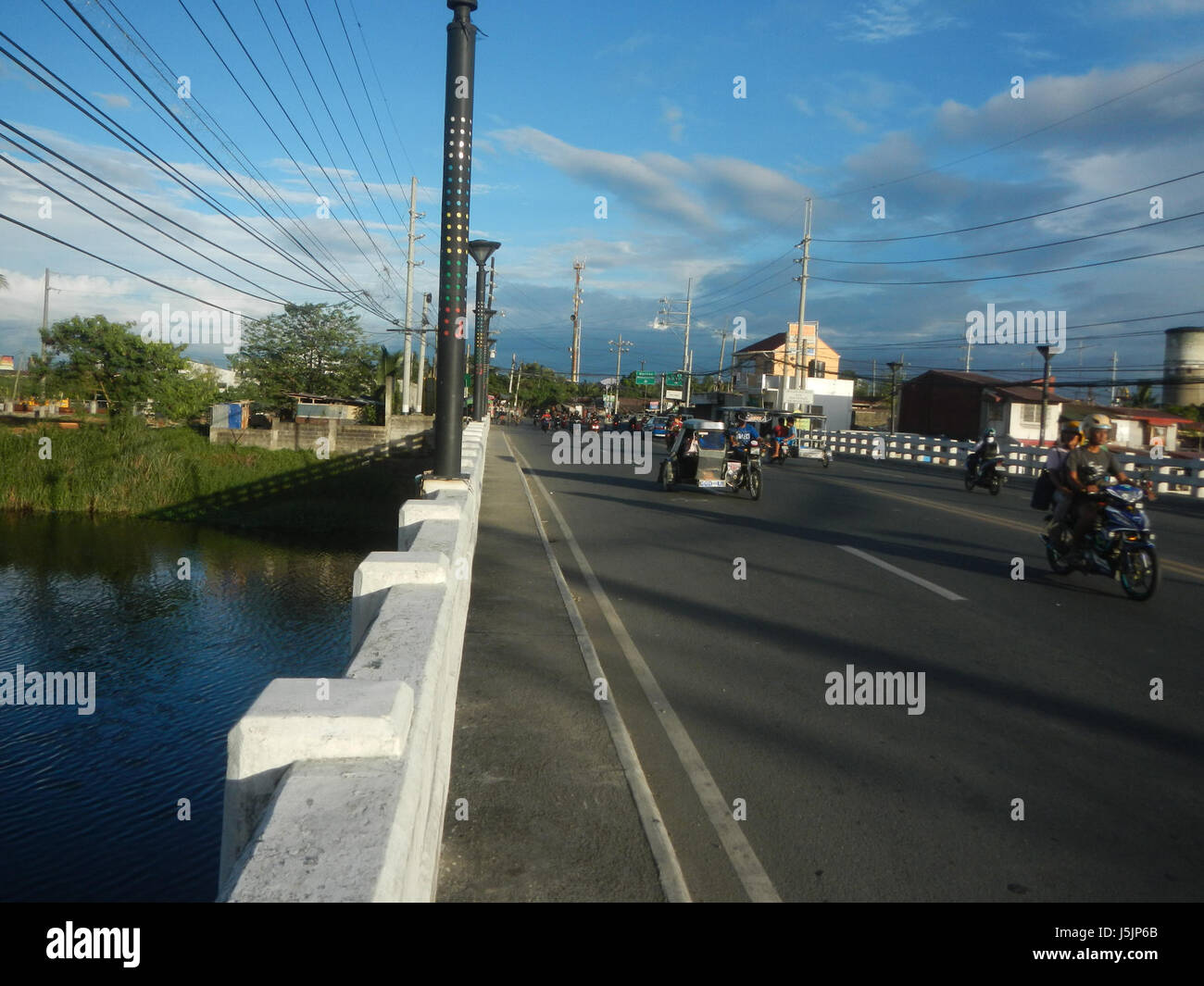 The Bocaue River Bridge, located along the MacArthur Highway in Bocaue ...